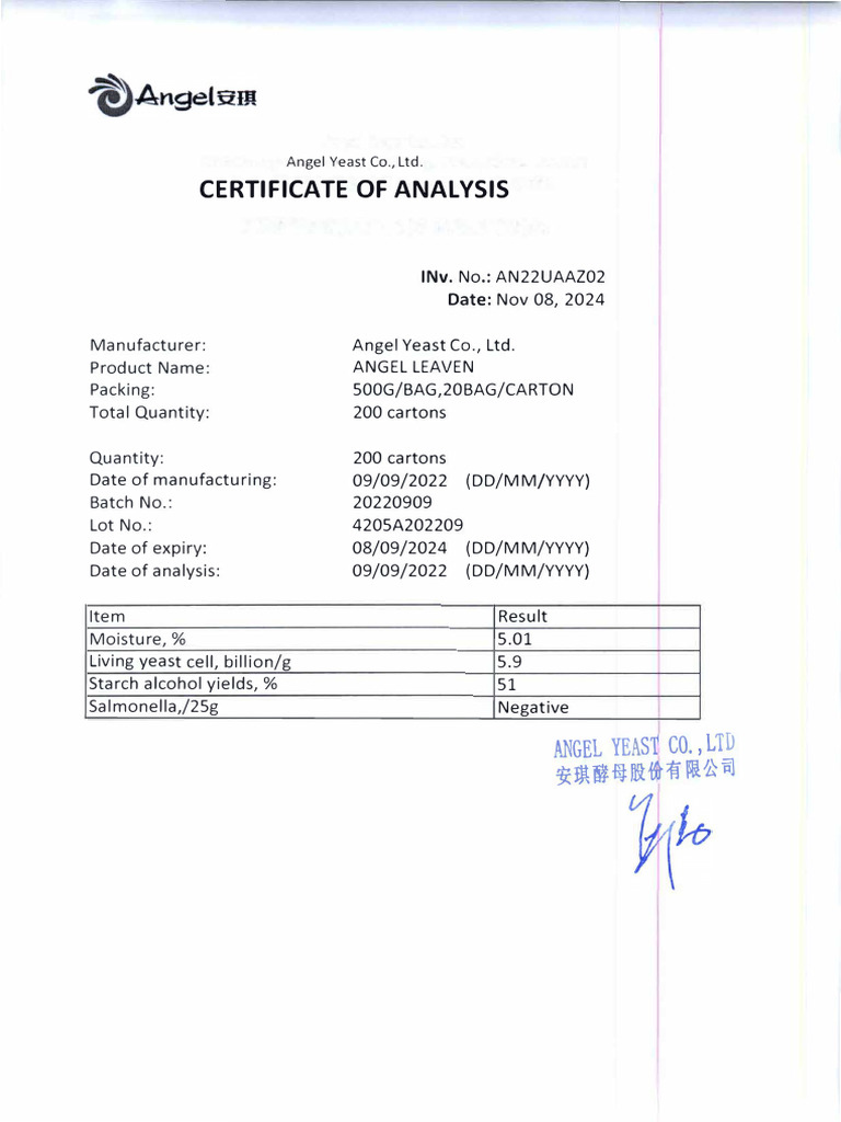 Angel Certificate-Analyses Angel-Leaven | PDF