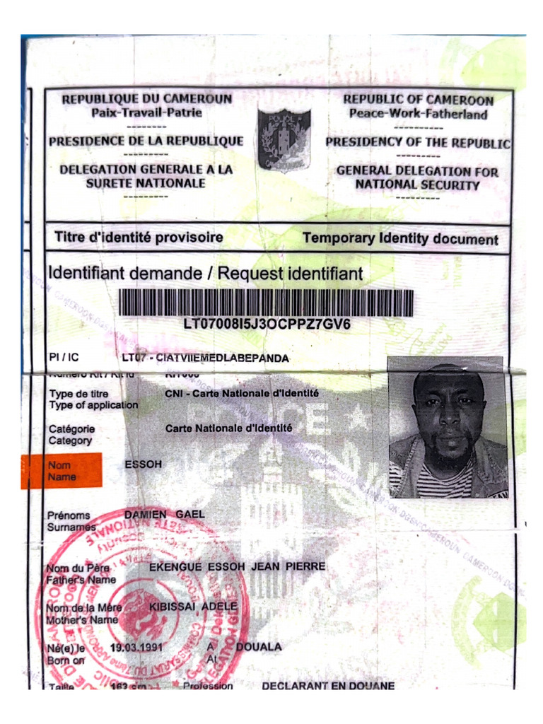 Republique Du Cameroun | PDF