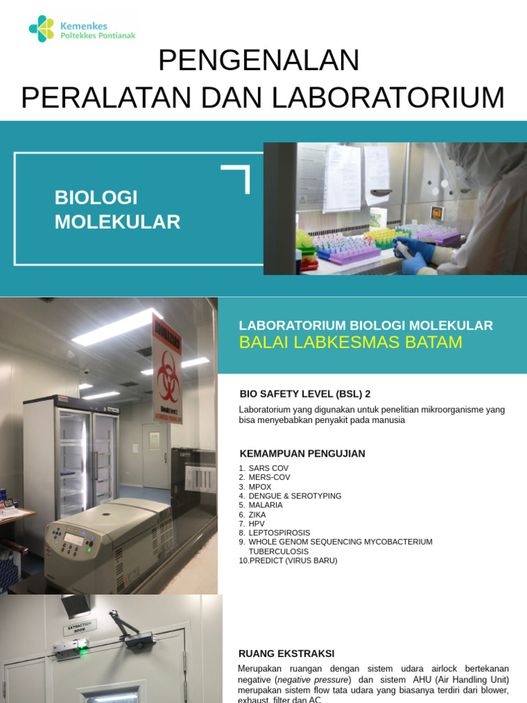 Peralatan Lab Biologi Molekular | PDF