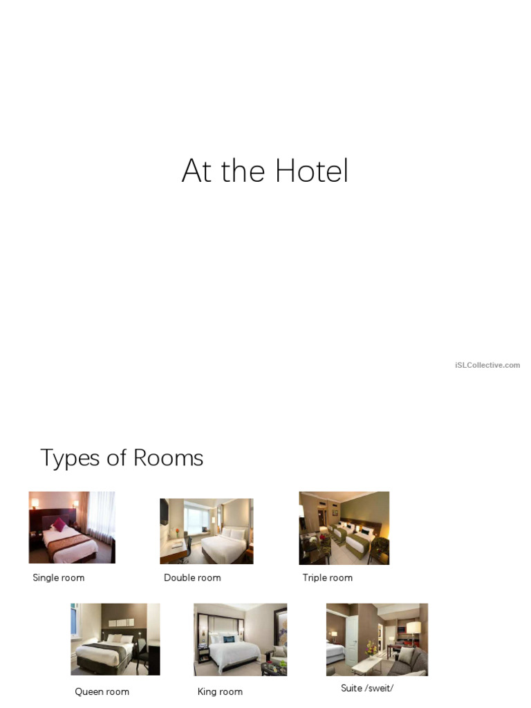 At The Hotel | PDF