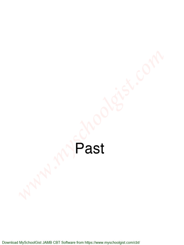 MATHEMATICS JAMB Past Questions | PDF | Mathematics