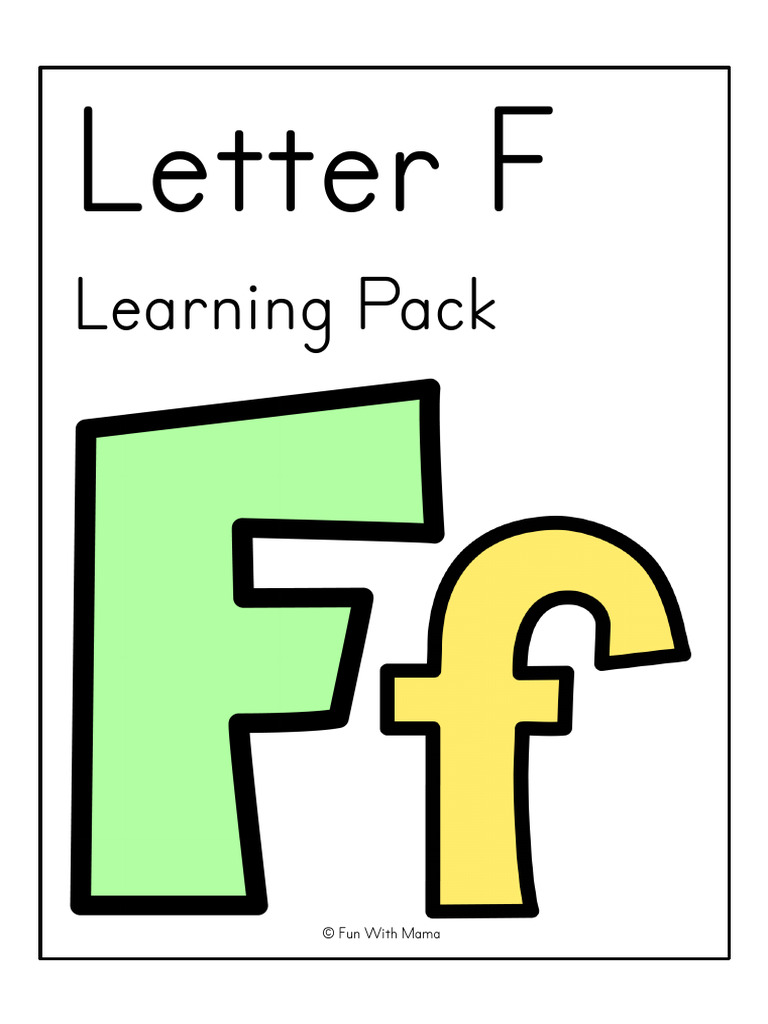 Letter F Preschool Worksheets | PDF | Letter Case Letter F Preschool Worksheets | PDF | Letter Case