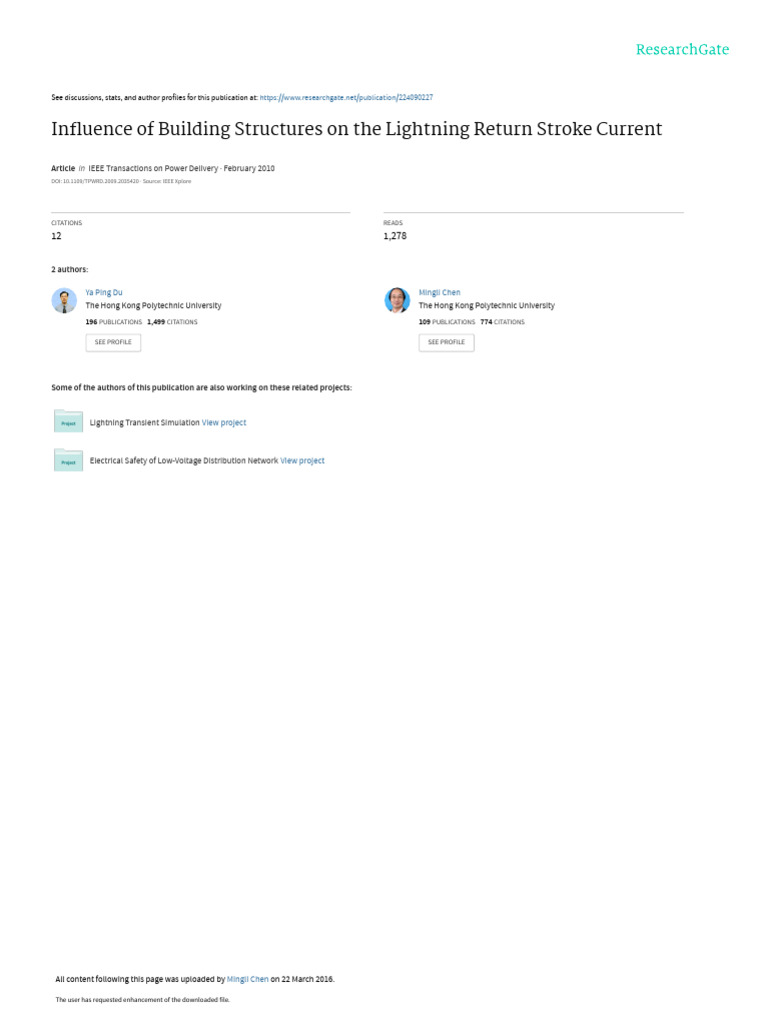 Modelo de Streamer A Partir de Estruturas Prediais - Iniciação ...