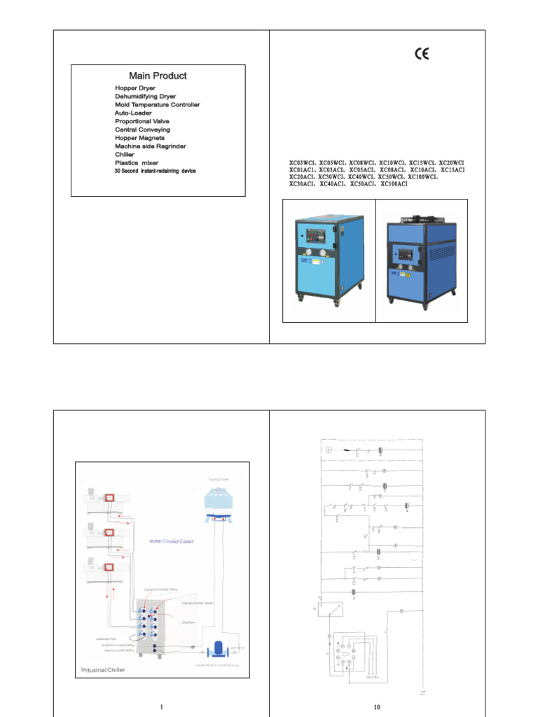 Xinre Industrial Chiller Installation Guide | PDF