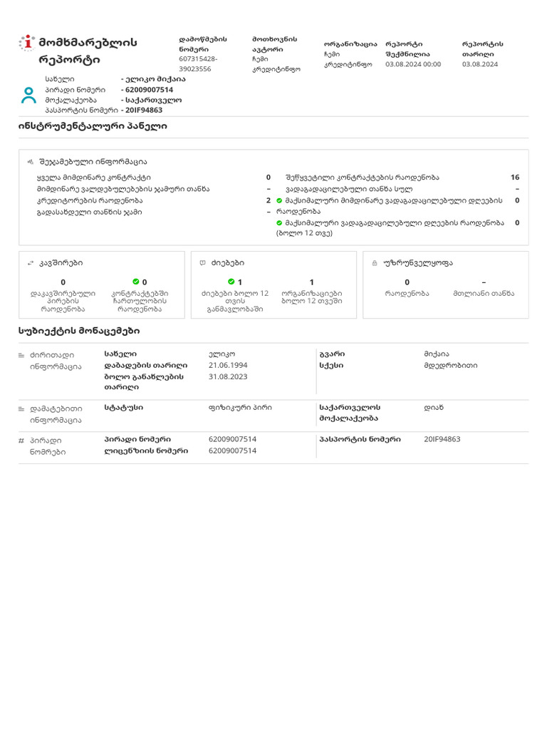 Report - Ka GE | PDF