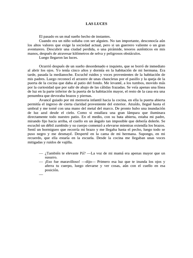 Las Luces | PDF