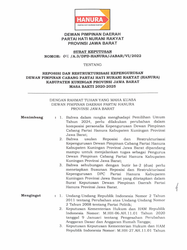 SK Kab Kuningan | PDF