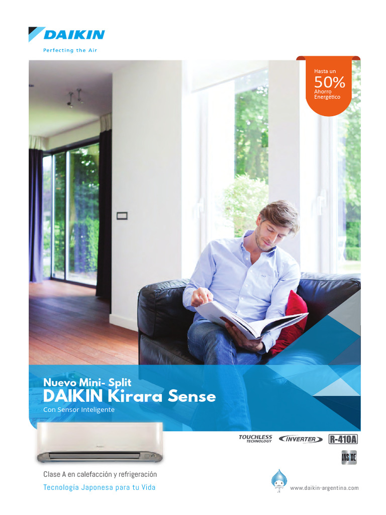 Mini Split Kirara Inverter - Compressed | PDF | Uso eficiente de energía | Cantidades fisicas