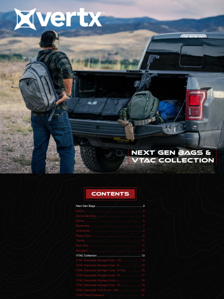 2023 Vertx Mini Catalog - Next Gen Bags | PDF | Backpack | Laptop