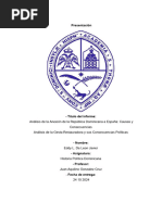 Anexión RD a España: Causas y Efectos | PDF | República Dominicana ...