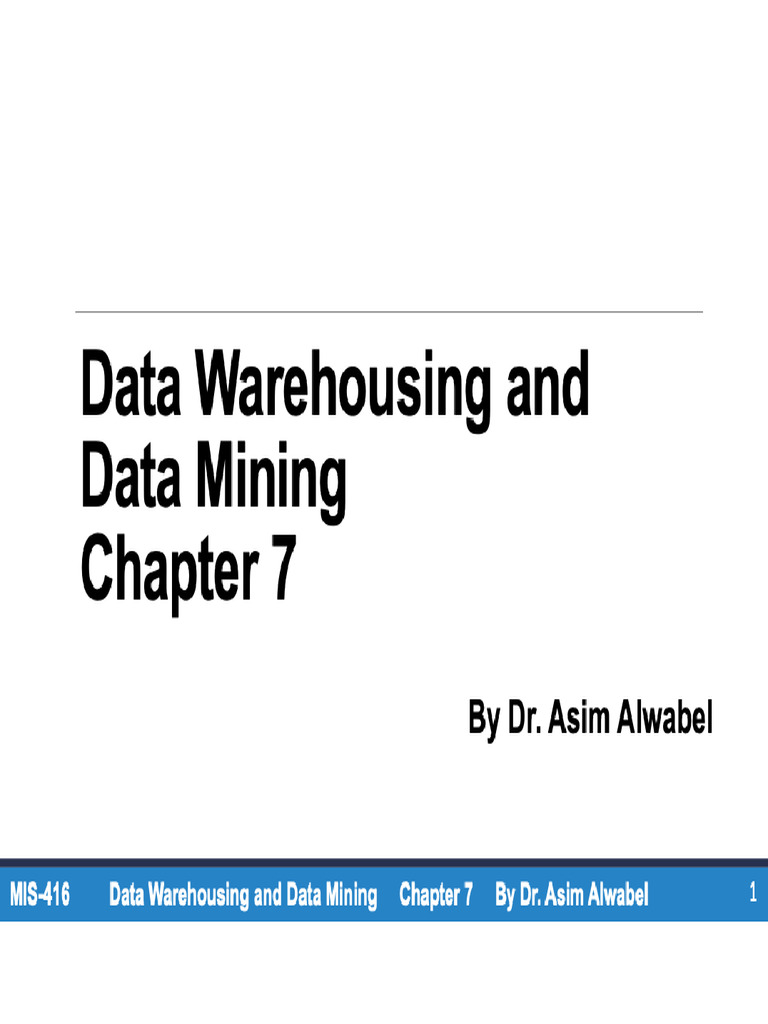 MIS416 Chapter7 by DrAsimAlwabel | PDF