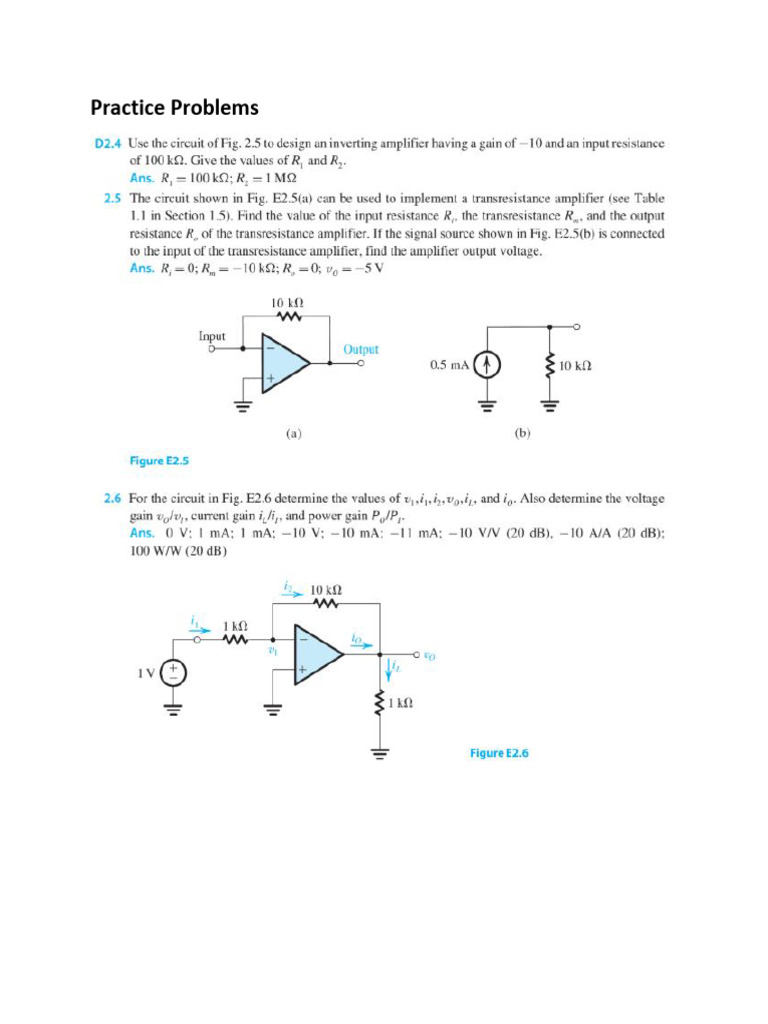 Practice Problem1 | PDF