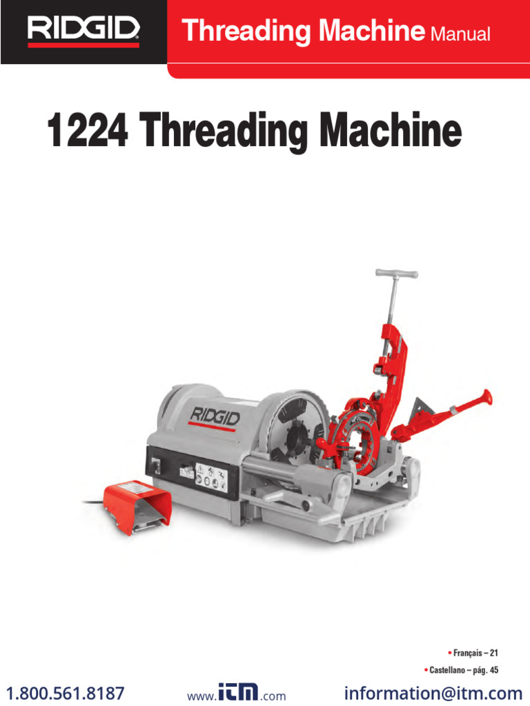 Manual y Procedimiento de Mantenimiento | PDF | Screw | Manufactured Goods