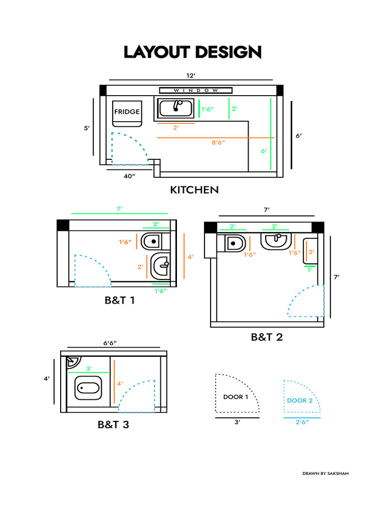 Floor Map (Layout Design) | PDF