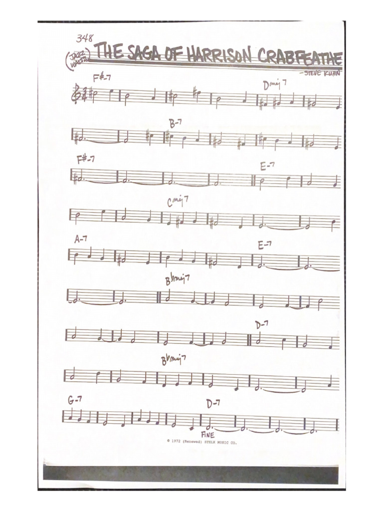 © 1972 (Renewed) STELK MUSIC CO. | PDF