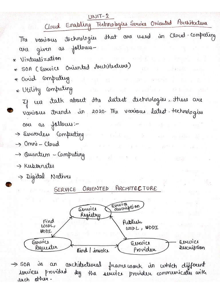 Cloud Computing Unit2 | PDF