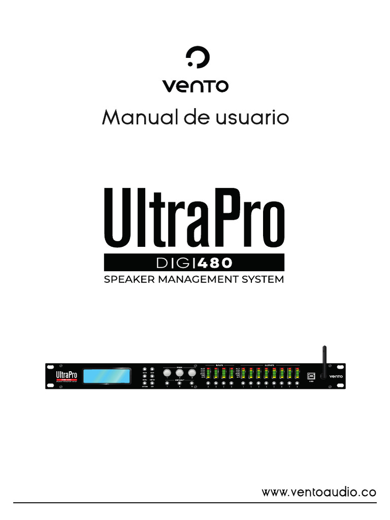 Manual Ultrapro Digi 480 CV | PDF