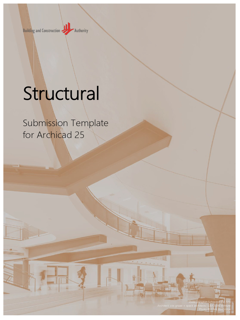 Structural BIM Submission Template User Guide (Archicad 25) - v1 | PDF ...