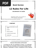 Book 1 12 Rules For Life | PDF