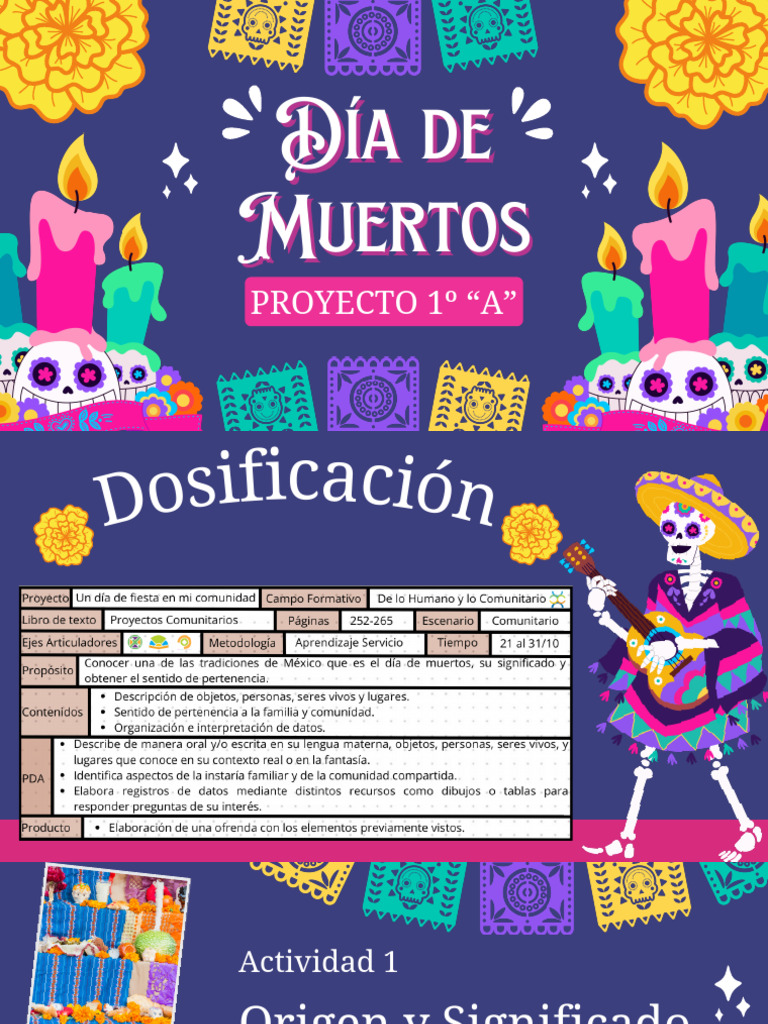 Proyecto Día de Muertos 1º"A" | PDF