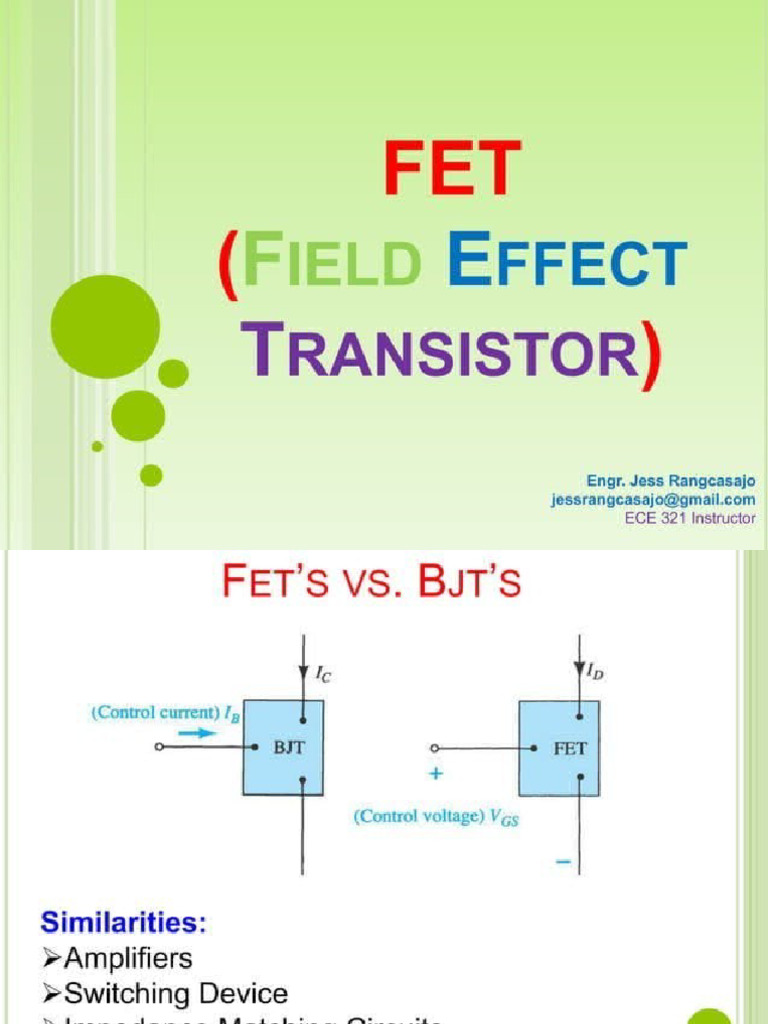 Field Effect Transistor | PDF