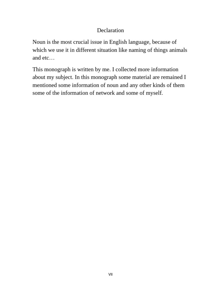 Declaration | PDF