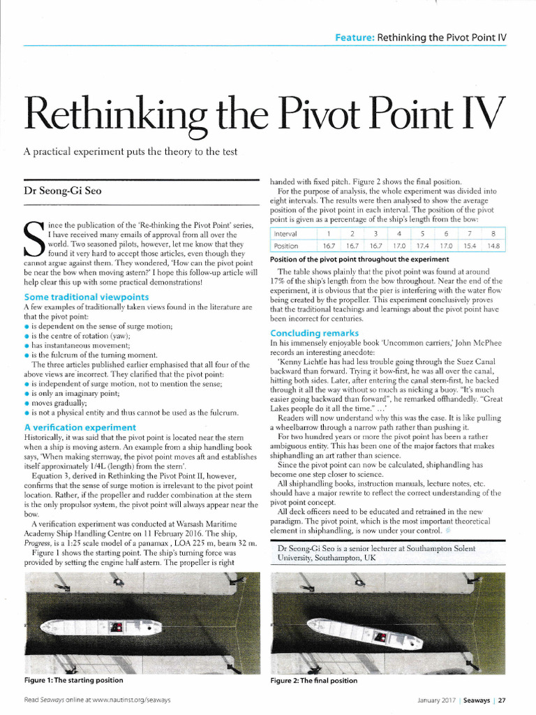 Rethinking The Pivot Point IV | PDF