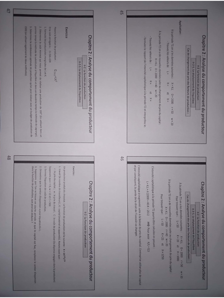 Chapitre 2 Producteur | PDF