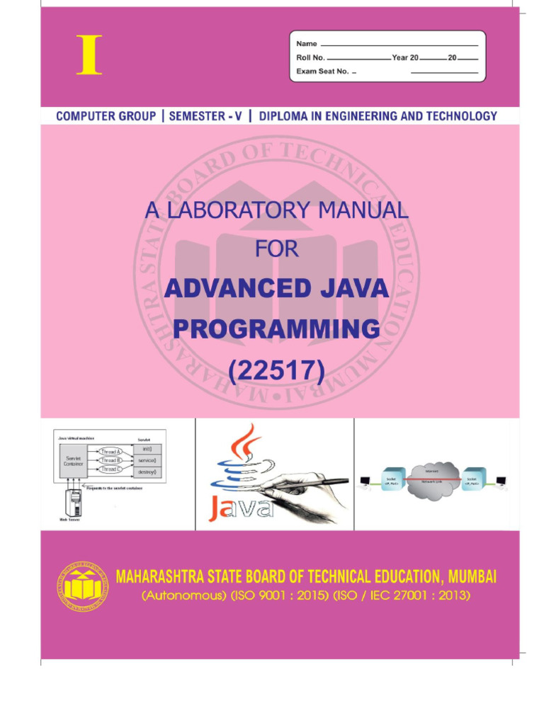 Ajp Full Manual - 22517 | PDF | Java Platform | Software