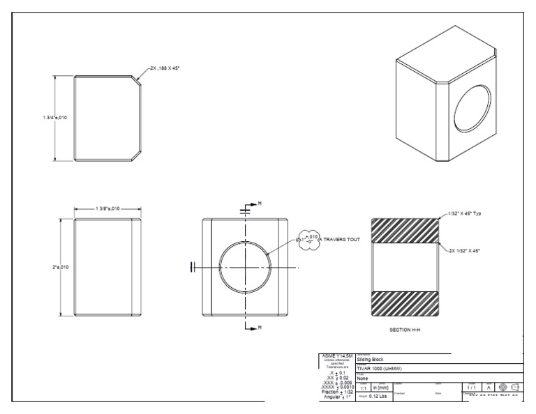 226-00-V01-R01.02, Sliding Block | PDF