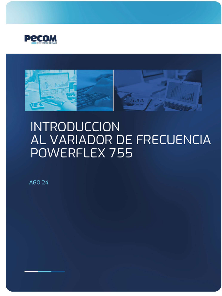 Manual Basico de Usuario VFD Powerflex 755 | PDF | Software | Vector Euclidiano