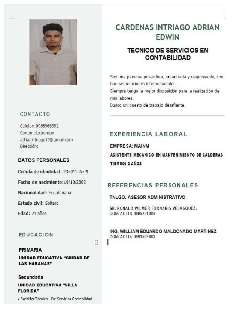 Carpeta Adrian Cardenas | PDF