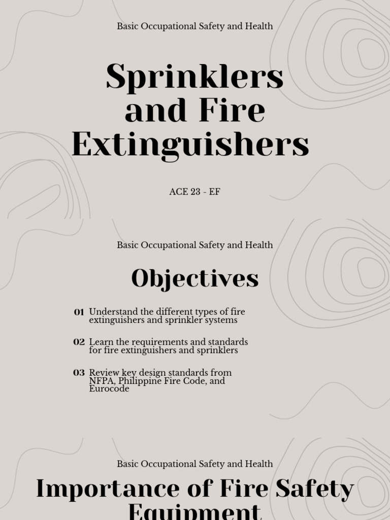 ACE 23 As3.4 Sprinklers and Fire Extinguishers | PDF | Fire Sprinkler ...