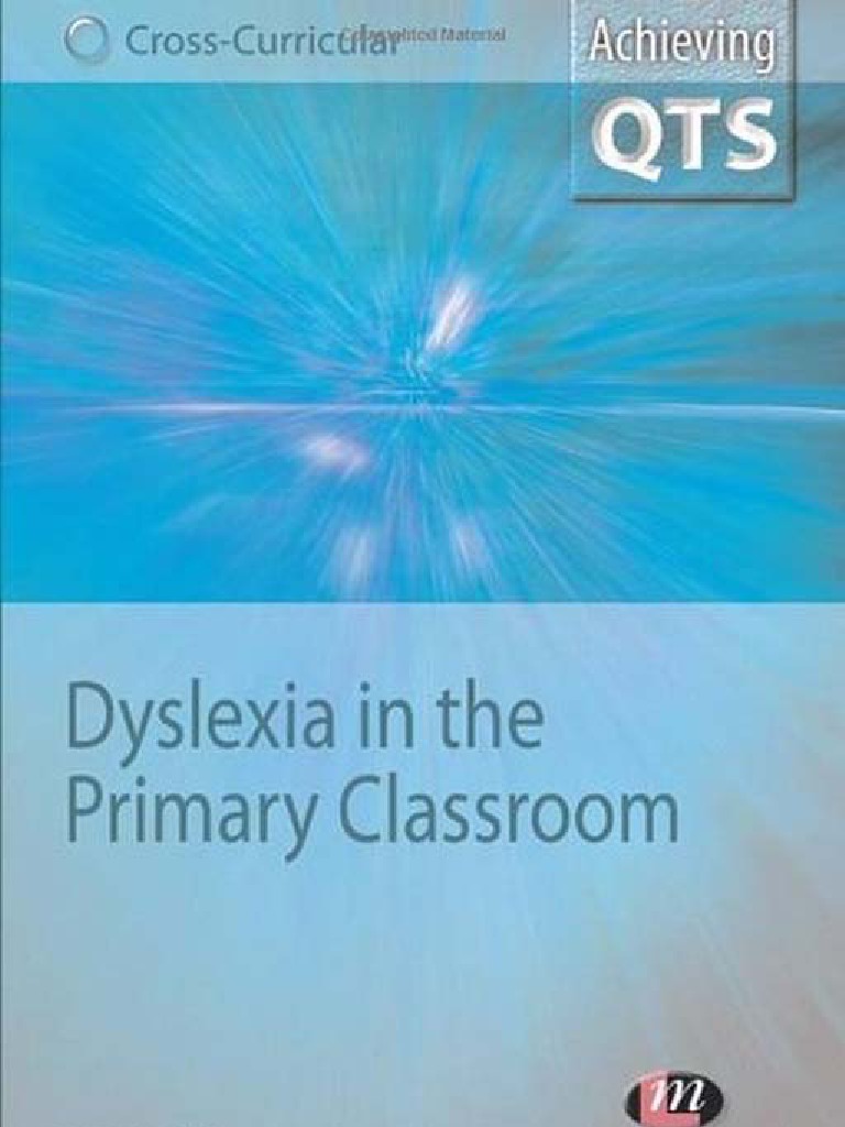 Dyslexia in The Primary Classroom - Wendy Hall | Download Free PDF ...