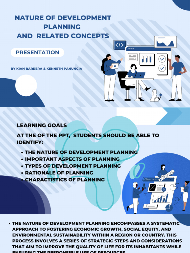 Nature of Development Planning and Related Concepts | PDF