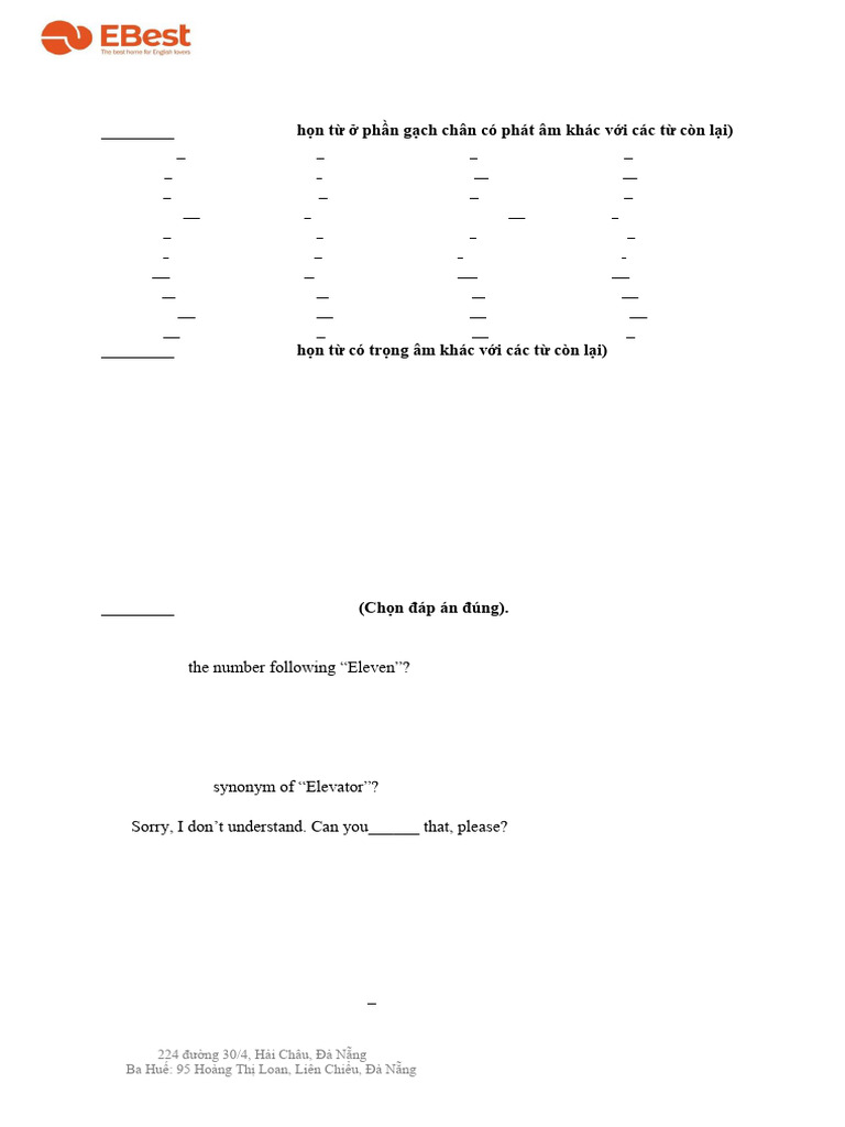 Kèm - Review Vocab and Grammar | PDF