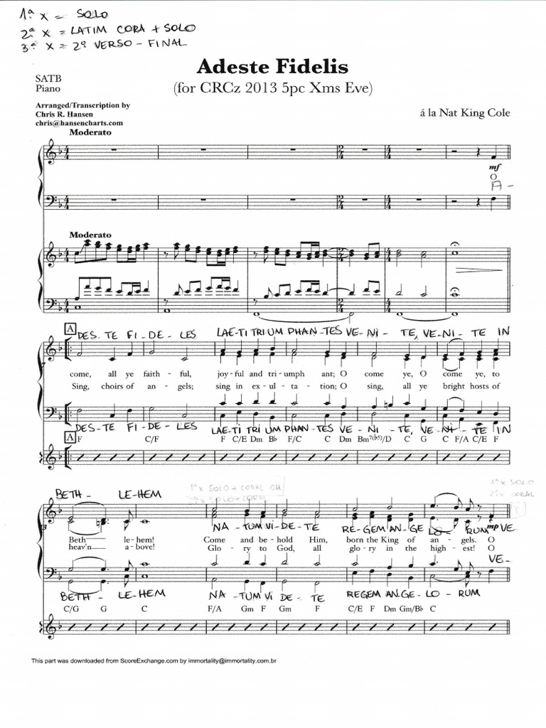 Adeste Fidelis | PDF