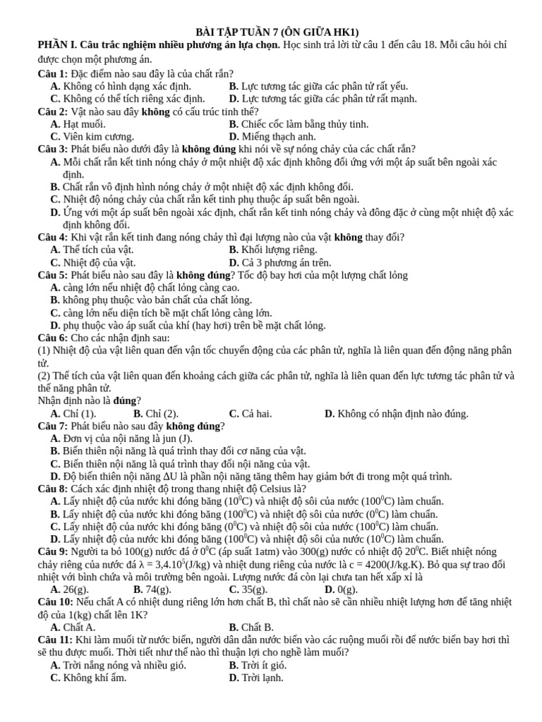 BT Tuan 7 | PDF