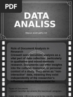 Document Analysis in Qualitative Research | PDF | Qualitative Research | Data