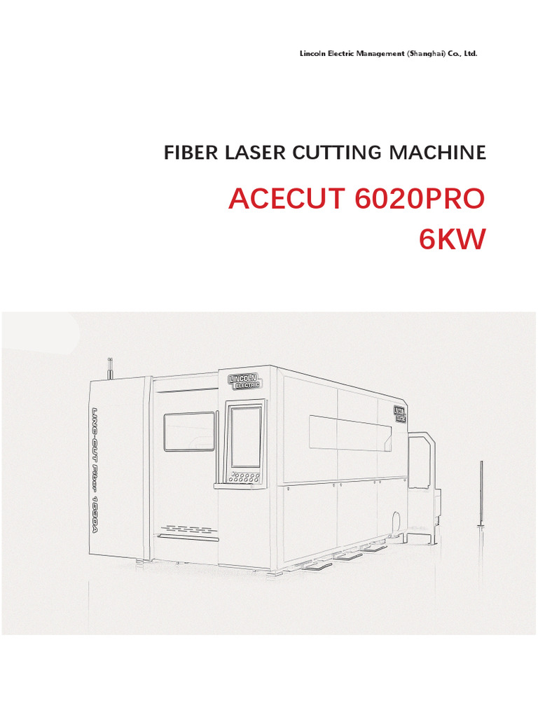 CA6617 Air Liquide Tunisie - Acecut 6020 Pro 6KW (Technical Proposal) - 1 | PDF