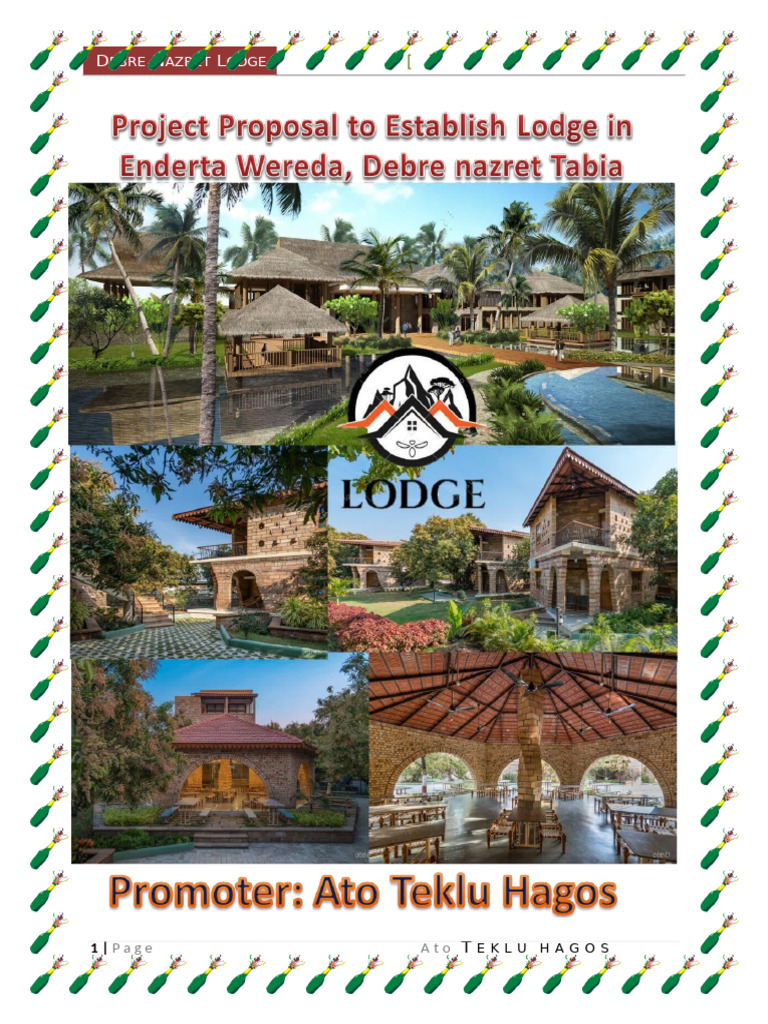 Nazret Market Tourism Development Plan | PDF | Tourism | Economies