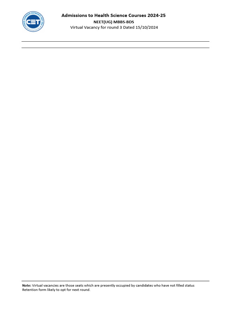 Uga Virtual r3 Mbbs Bds | PDF | Medicine | Medical Education