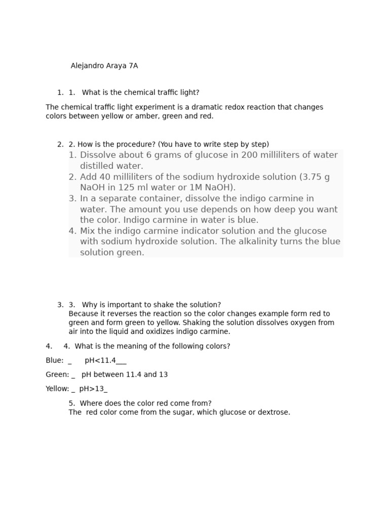 Science Lab #1 | PDF