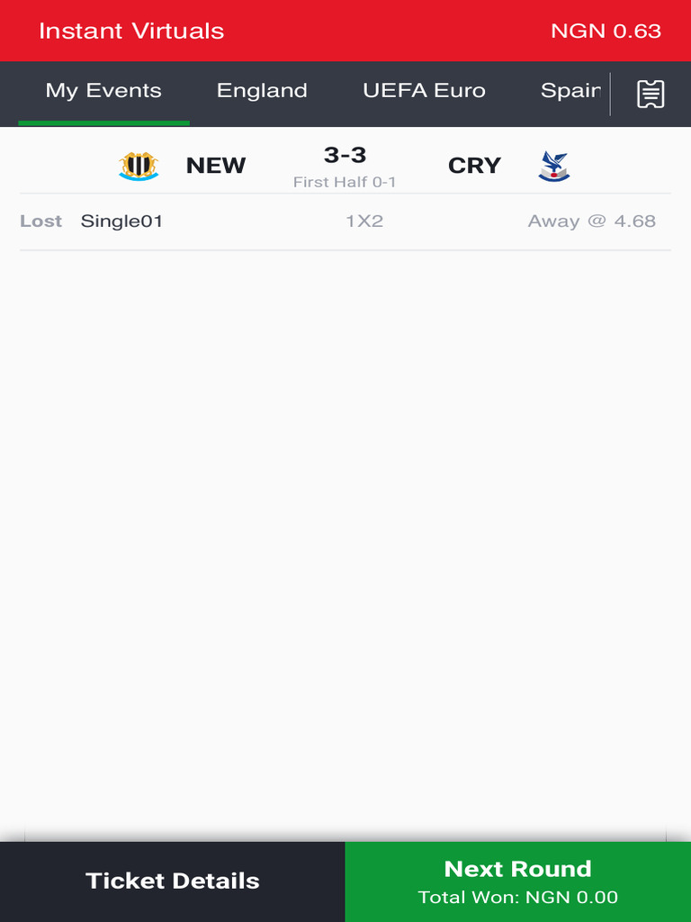 Sporty Instant Virtuals SportyBet | PDF