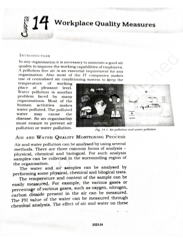 IT, Class X, IT - Workplace Quality Measures | PDF