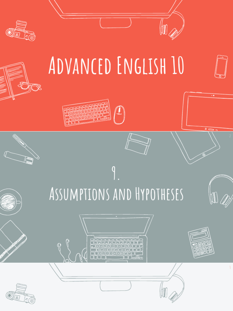 AE10 09 Assumptions-and-Hypotheses | PDF | Hypothesis | Epistemology