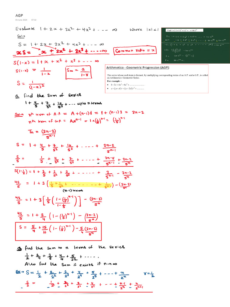 Sequence and Series Lec 05 | PDF