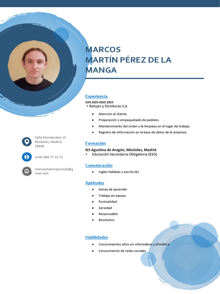 CV Marcos | PDF