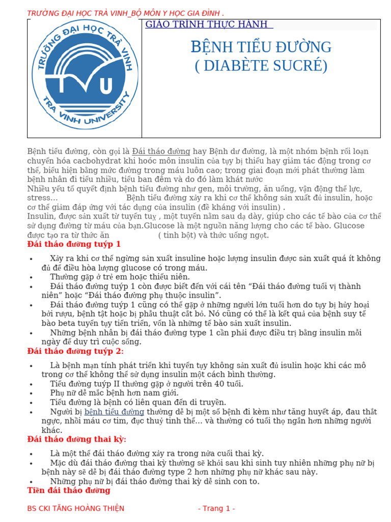 14-Thuc Hanh 2 - Tieu Duong | PDF