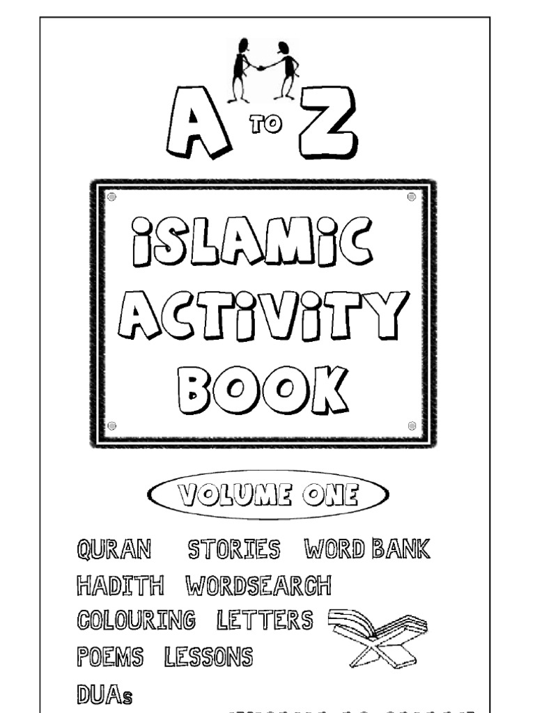 Islamic Activity Book For Kids Vol 1 | PDF